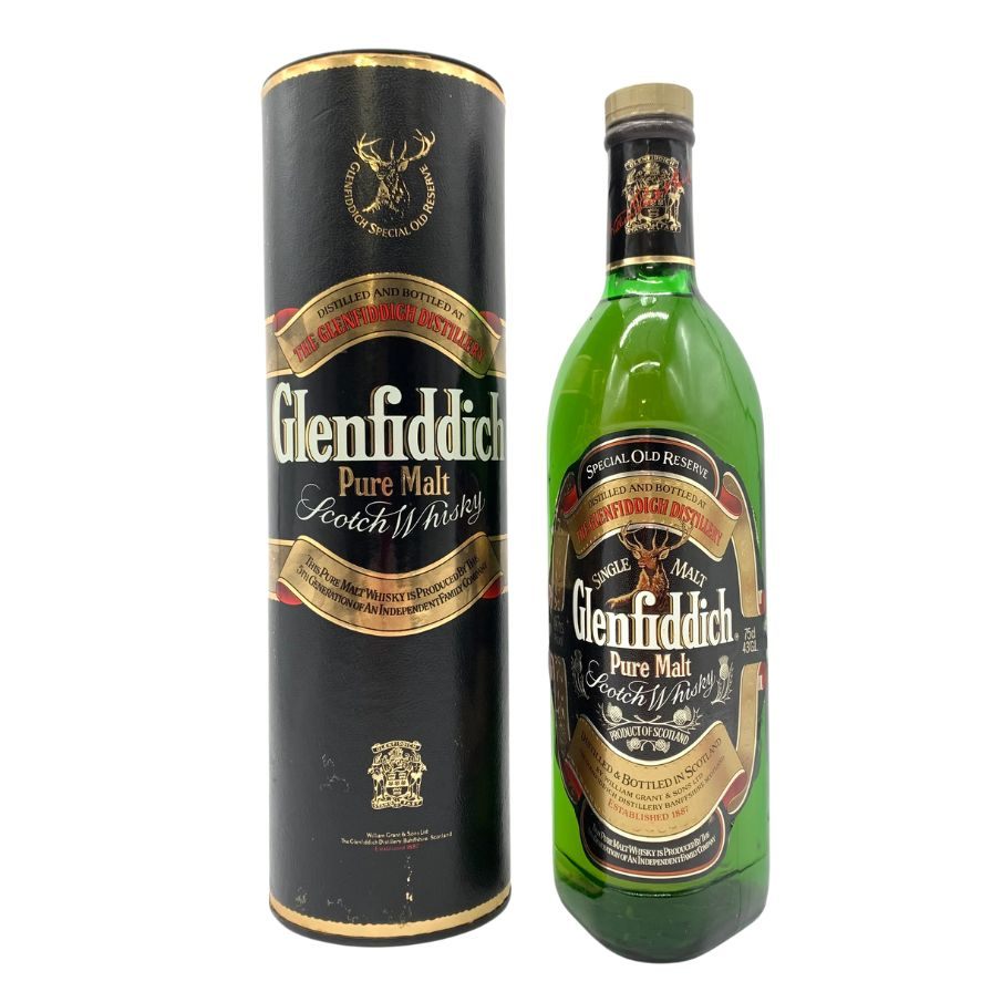 【楽天市場】【未開栓】グレンフィディック ピュアモルト スペシャル オールド リザーブ 750ml 43% Glenfiddich Special Old Reserve 【H4】【中古】販売 ...