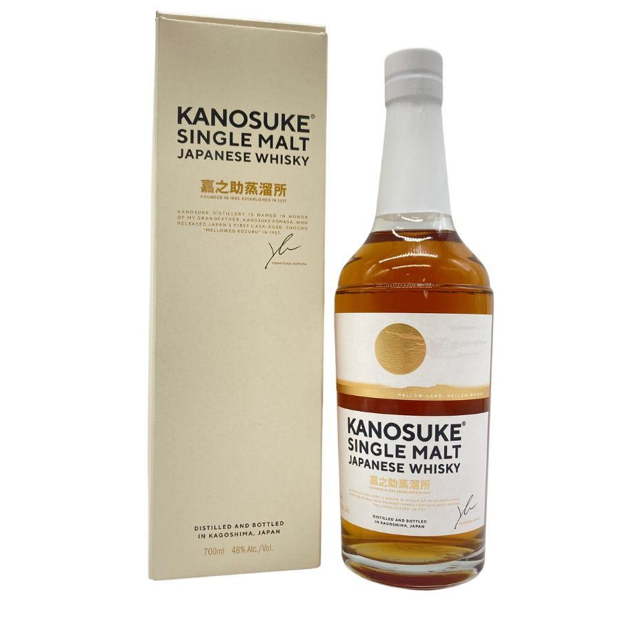 【楽天市場】【未開栓】【東京都限定】嘉之助蒸留所 シングルモルト 700ml 48% KANOSUKE 【M】【中古】販売済み：ストックラボ