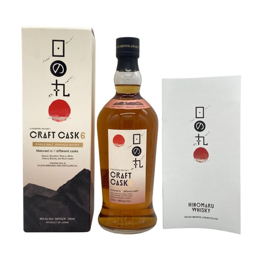 【楽天市場】【未開栓】【東京都限定】木内酒造 日の丸 ウイスキー クラフトカスク6 48% 700ml HINOMARU WHISKY ウィスキー【C2】【中古】：ストックラボ
