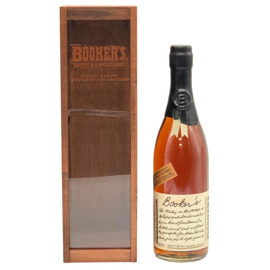 【楽天市場】【未開栓】ブッカーズ 6年3ヶ月 2019 62.95% 750ml BOOKER'S バーボン【G3】【中古】：ストックラボ