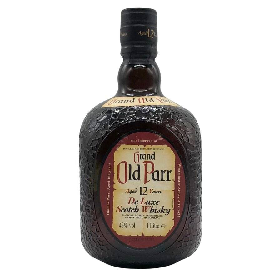 【楽天市場】【未開栓】グランド オールド パー 12年 デ ラックス 1000ml 43% Grand Old Parr De Luxe スコッチウイスキー【A】【中古】：ストックラボ