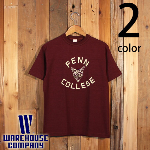 【楽天市場】ウエアハウス WAREHOUSE 半袖 フロッキー Tシャツ FENN4601：STOCKMAN MARKET ONLINE STORE