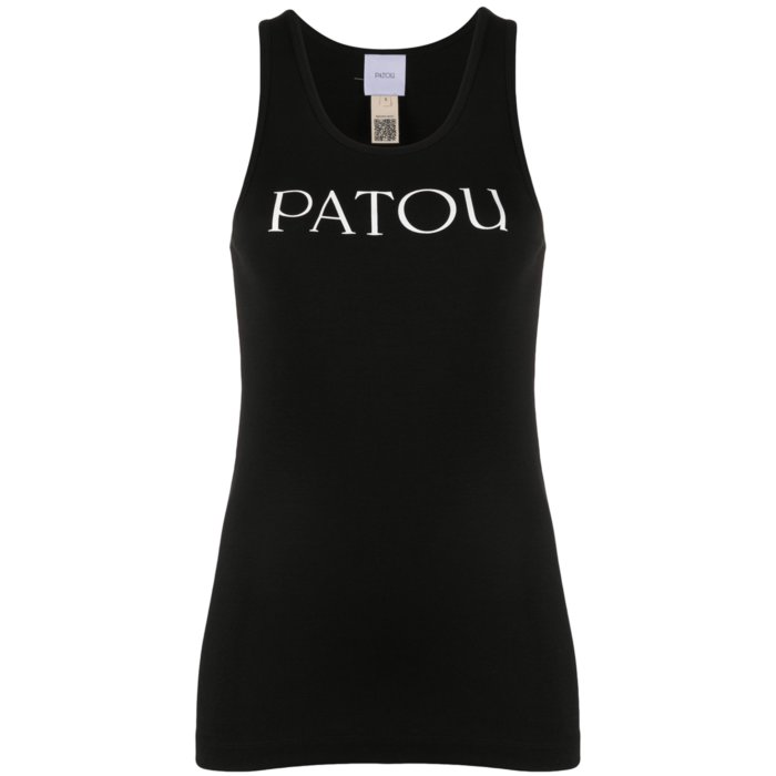 【楽天市場】パトゥ Patou PATOU T-shirts and Polos Black JE0159994999B Women タンクトップ・キャミソール Blacks and ...