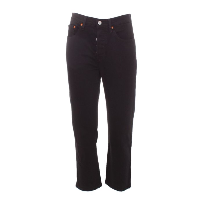 【楽天市場】リーバイス Levi's 501 crop jeans in black 362000085 Women ジーンズ Black ...