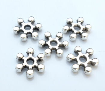 【楽天市場】(6個入)ZN152XBスペーサー7mmパーツ メタル バラ売りメール便発送可：パワーストーン天然石 STONE HACCI