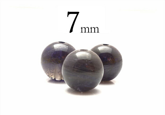 【楽天市場】【粒売】アイオライト7mm丸玉-スリランカ産【メール便発送可・ばら売り・卸価格】：パワーストーン天然石 STONE HACCI