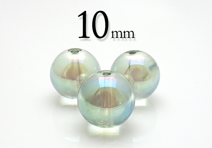 【楽天市場】【粒売】アクアオーラ10mm丸玉【メール便発送可・ばら売り・卸価格】：パワーストーン天然石 STONE HACCI