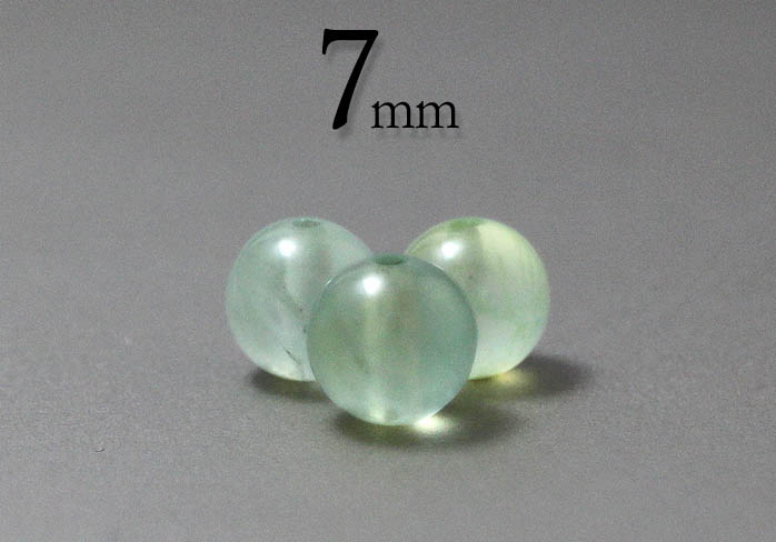 【楽天市場】【粒売】プレナイト7mm丸玉-南アフリカ産【メール便発送可・ばら売り・卸価格】：パワーストーン天然石 STONE HACCI