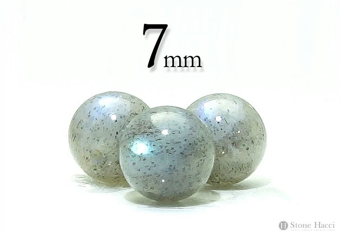 【楽天市場】【粒売】ラブラドライト7mm丸玉-マダガスカル産【メール便発送可・ばら売り・卸価格】：パワーストーン天然石 STONE HACCI