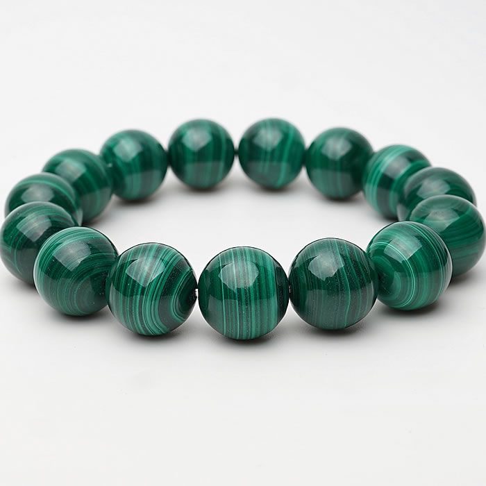 【楽天市場】【高品質】マラカイトAAA14mm ブレスレット 天然石 パワーストーン：ステラガーデン in 八ヶ岳