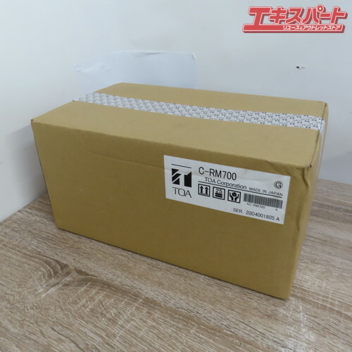 【楽天市場】未開封品 TOA C-RM700 防犯カメラ コントローラー 遠隔操作 最大16台対応 前橋店【中古】：エキスパート楽天市場店