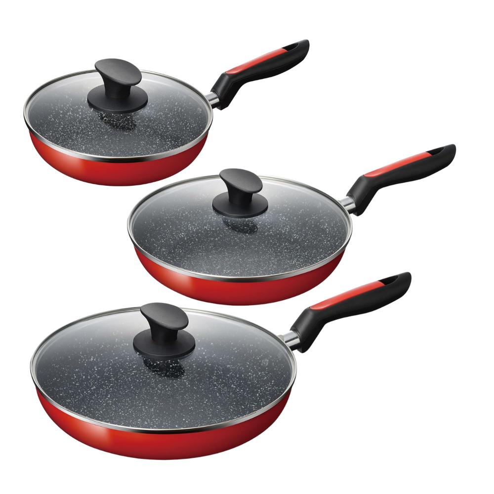 【楽天市場】選べる3size IH 蓋付き フライパン [20cm/26cm/28cm] | フライパン ふっ素加工 ガラス蓋付き IH対応 片手鍋 蓋付き ガス火対応 炒め鍋 フッ素加工 ...