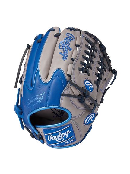 【楽天市場】ローリングス Rawlings 軟式 HYPER TECH COLOR SYNC(ハイパーテックカラーシンク)N55W-グレー/ロイヤル 野球 軟式グローブ ユニセックス：メガ ...