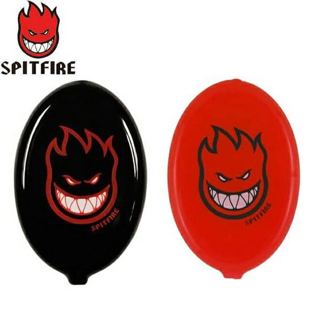 【楽天市場】サイフ SPITFIRE スピットファイア BIGHEAD FILL COIN POUCH Black Red コインケース ...