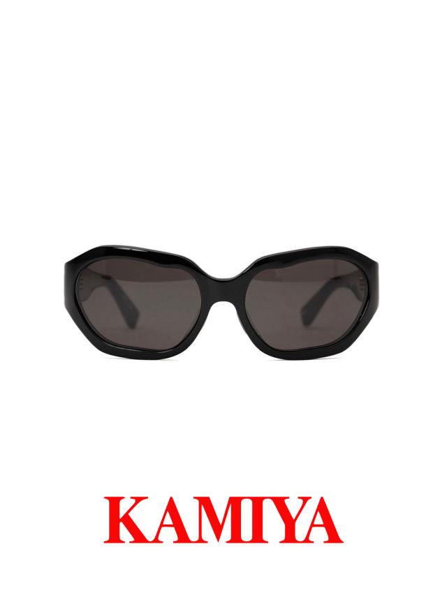 【楽天市場】【KAMIYA / カミヤ】 【24AW】グリッチ コラボレーション サングラス / GLITCH EYEWEAR / ブラック ...