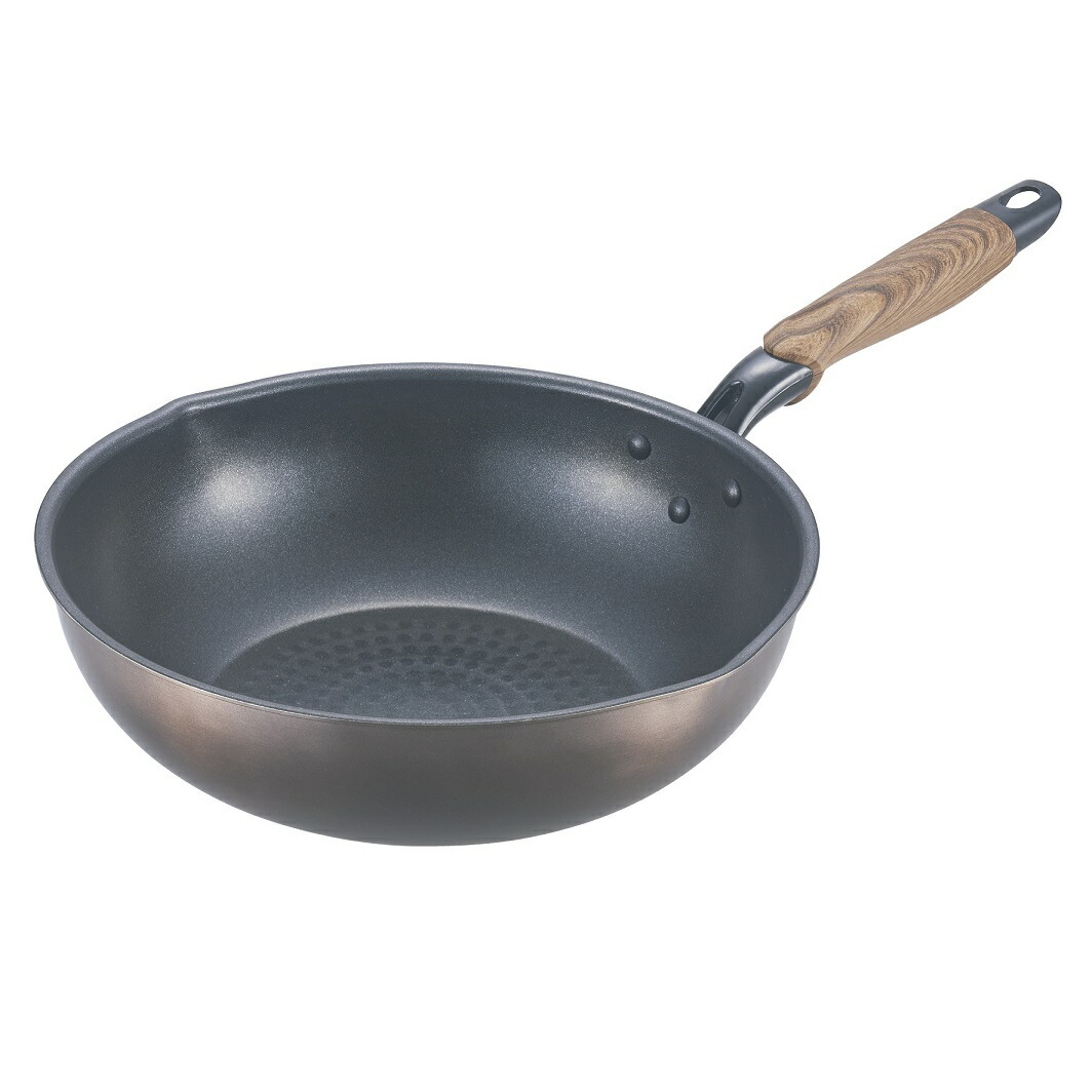 【楽天市場】竹原製缶 和楽亭 IH対応 いため鍋 28cm PM428 フライパン 鍋 ナベ ガス IH ムラなく コーティング焦げにくい ...