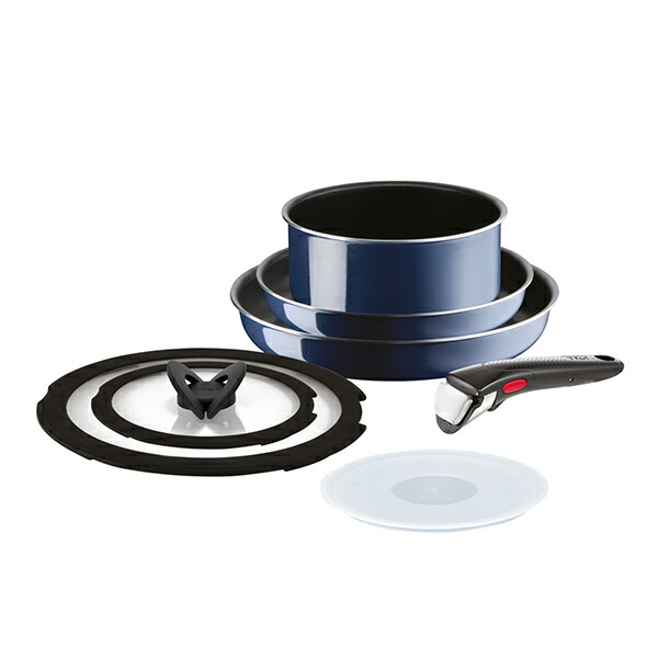 【楽天市場】【送料無料】T-fal L43794 インジニオ・ネオ ロイヤルブルー・インテンス セット7：ショップトレード