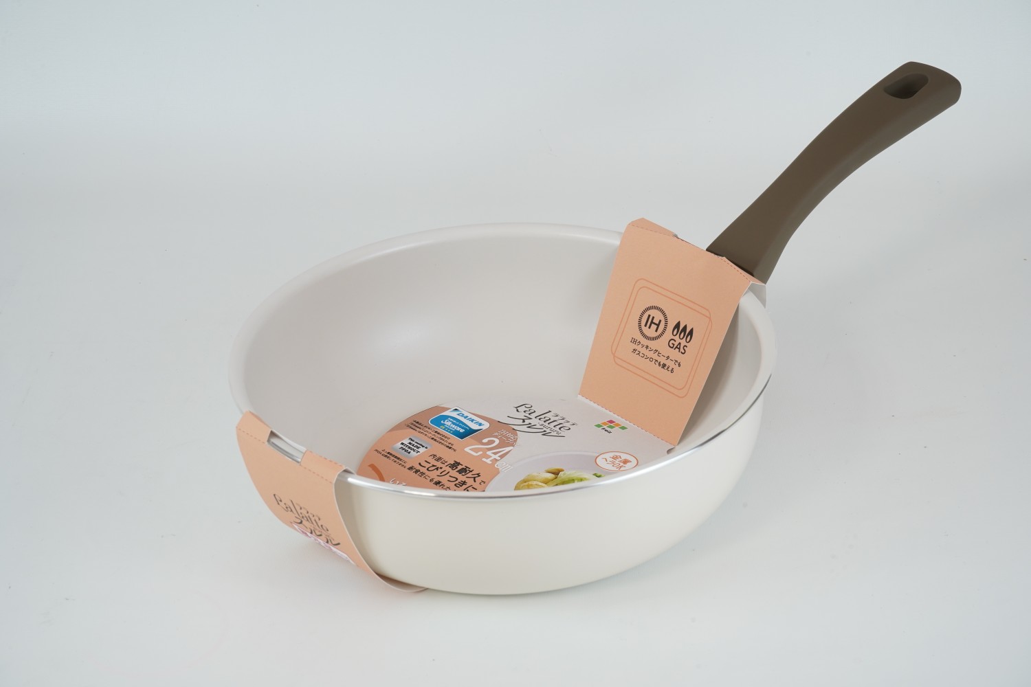 【楽天市場】和平 ララッテ・スルル IH対応 ディープパン 24cm RB-3088：ショップトレード