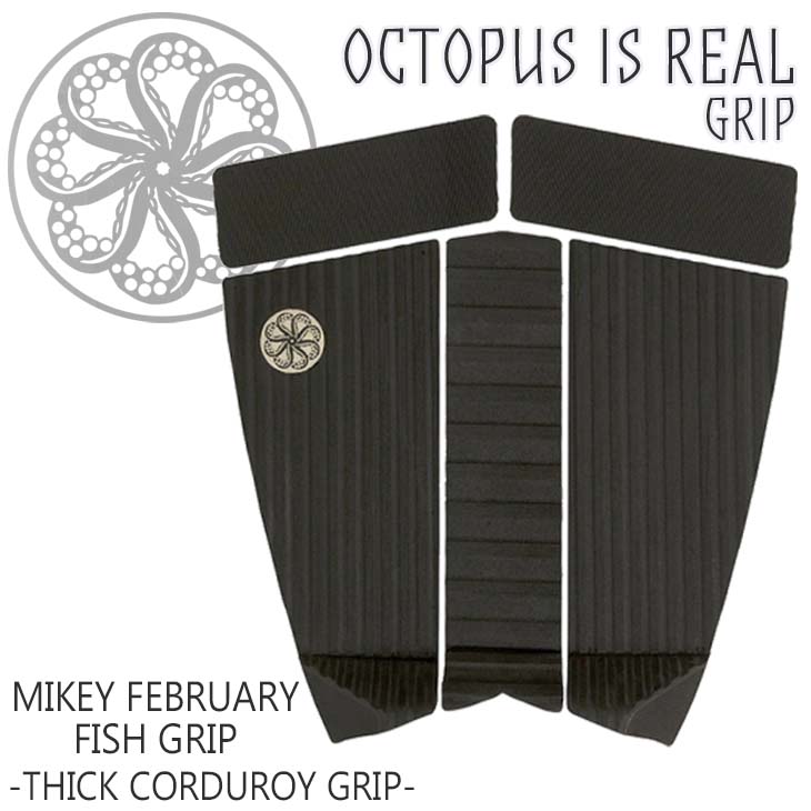 【楽天市場】OCTOPUS IS REAL オクトパスイズリアル デッキパッド デッキパッチ MIKEY FEBRUARY FISH GRIP ...