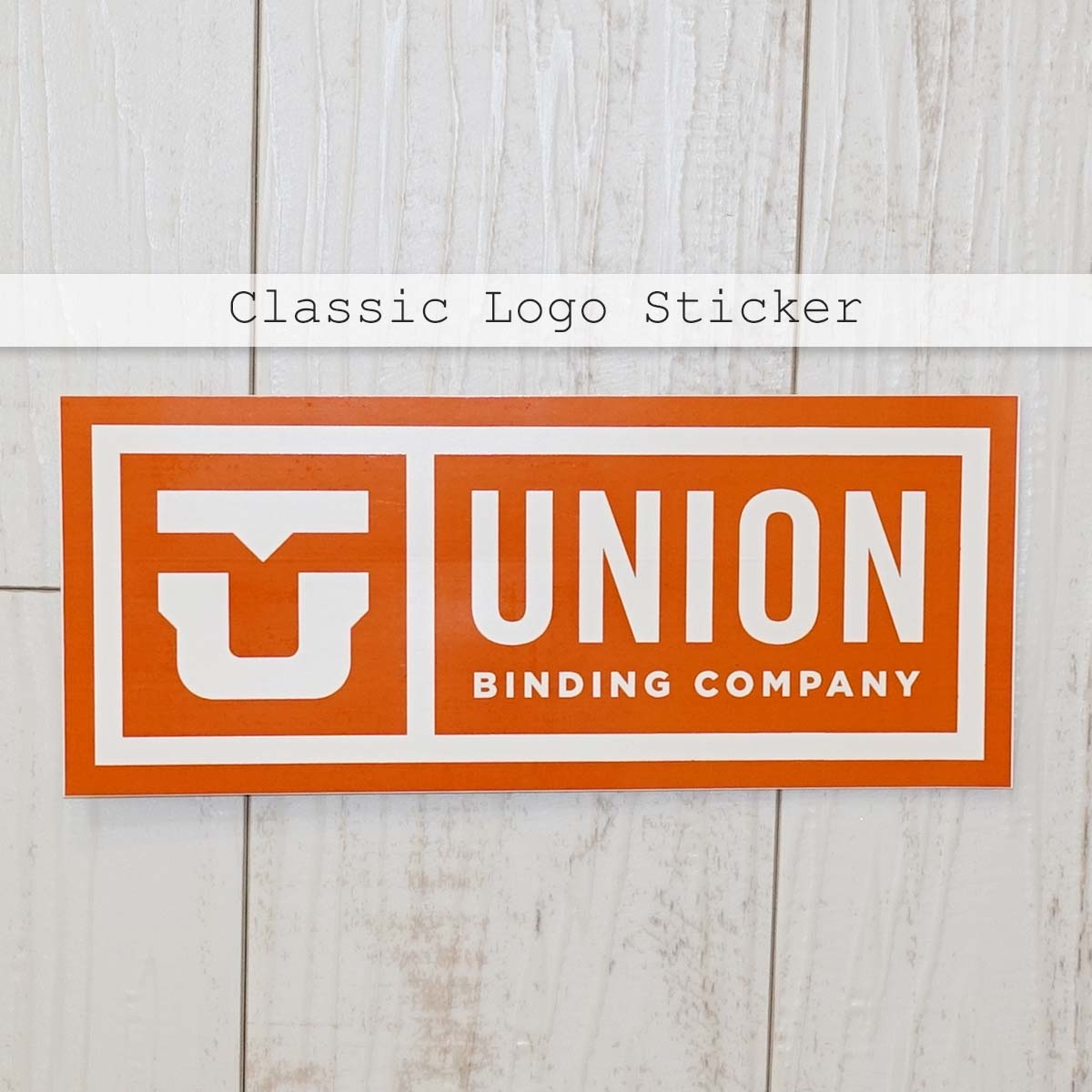 【楽天市場】UNION ユニオン ステッカー Classic Logo Sticker シール スノーボード スノボ ビンディング ...