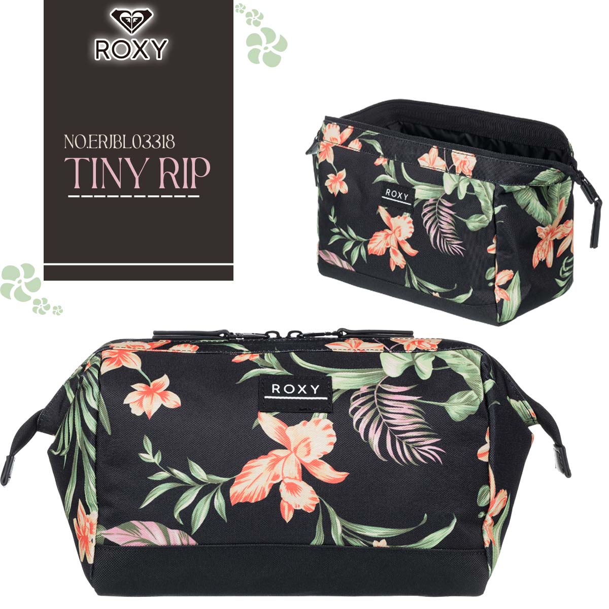 【楽天市場】25 SS ROXY ロキシー ポーチ TINY RIP 化粧ポーチ トラベル 旅行 日用品 アウトドア マリンスポーツ サーフィン 2025年春夏 レディース 品番 ...