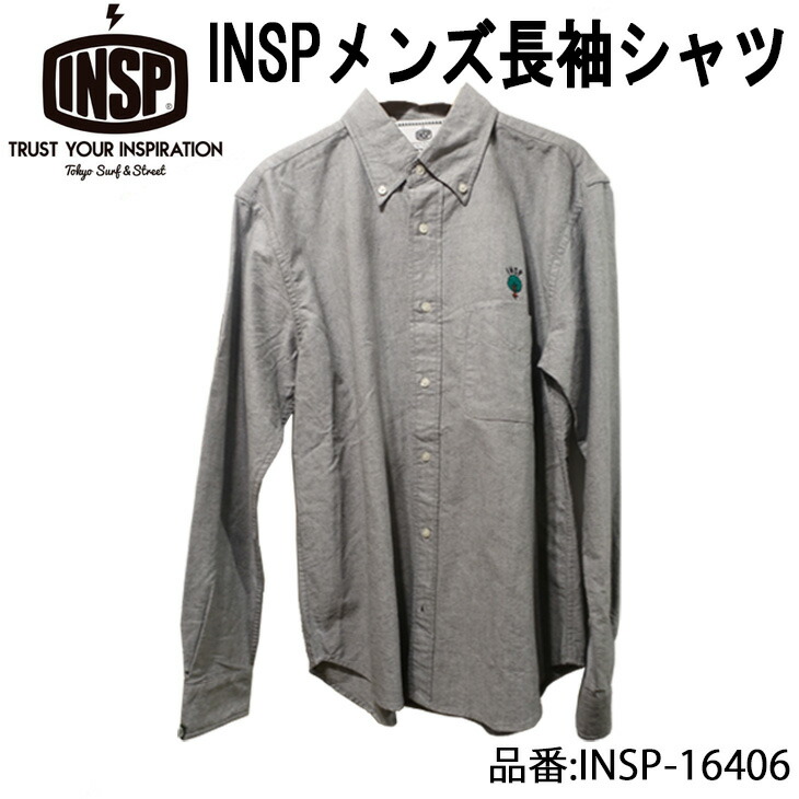 【楽天市場】INSP インスピ 長袖シャツ メンズモデル 品番 INSP-16406 日本正規品：オーシャン スポーツ