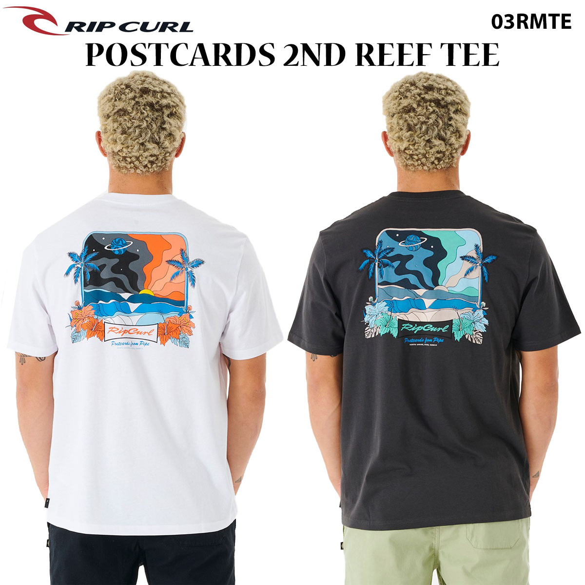 【楽天市場】23 SS RIPCURL リップカール Tシャツ POSTCARDS 2ND REEF TEE トップス 半袖 メンズ ユニセックス 2023年春夏 品番 03RMTE 日本正規 ...
