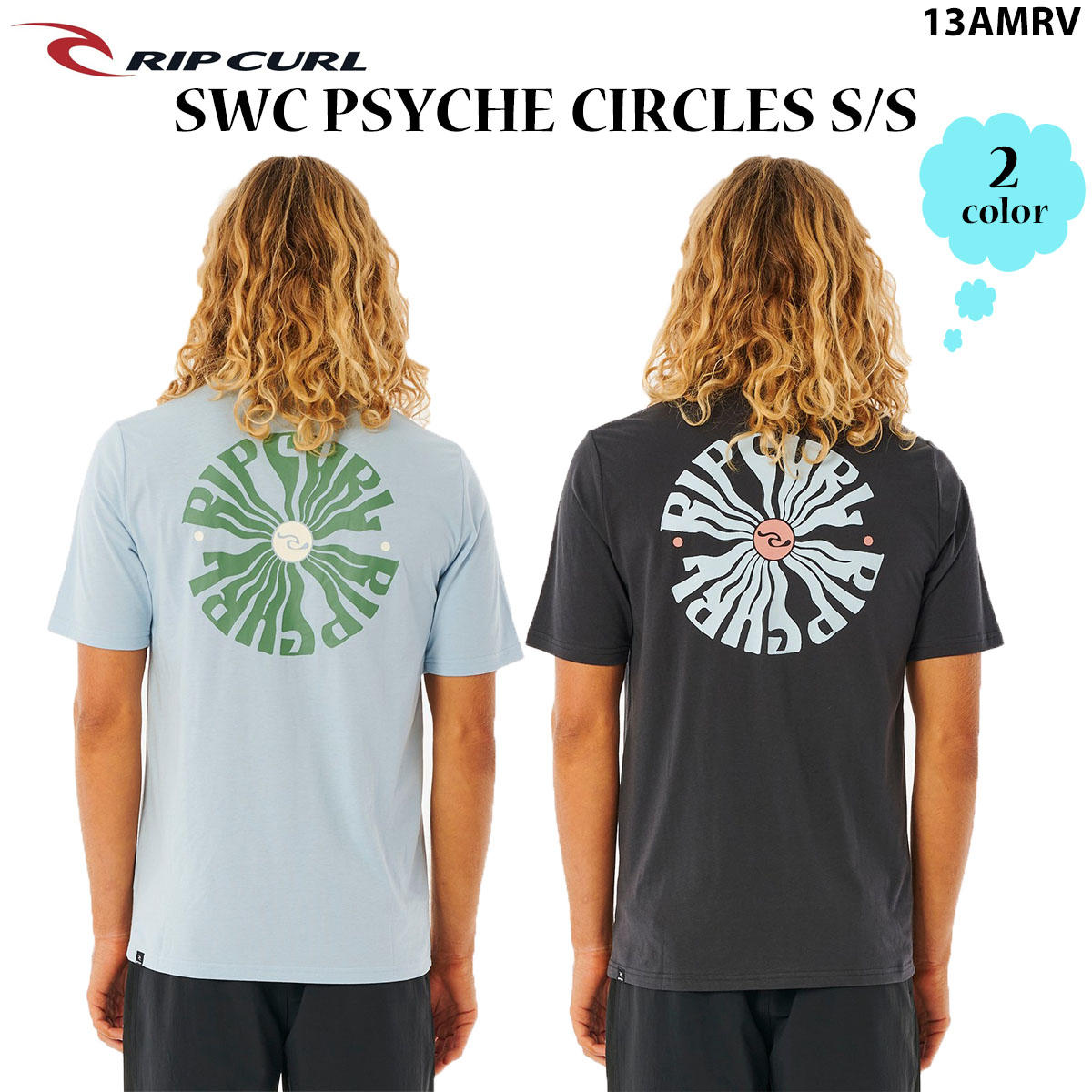 【楽天市場】23 SS RIPCURL リップカール Tシャツ SWC PSYCHE CIRCLES S/S ラッシュガード トップス 半袖 ...