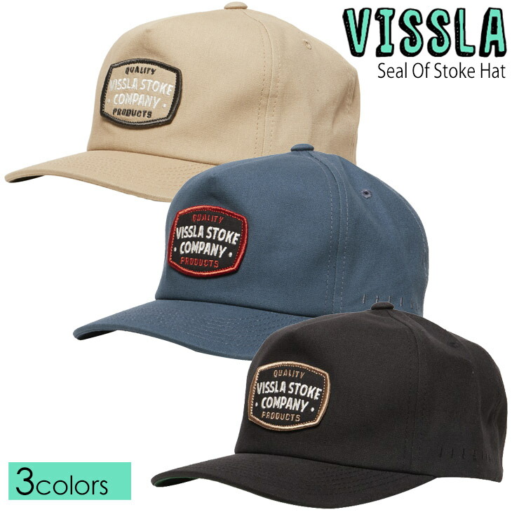 【楽天市場】20 VISSLA ヴィスラ キャップ Seal of Stoke Hat CAP メンズ 2020年秋冬 品番 ...