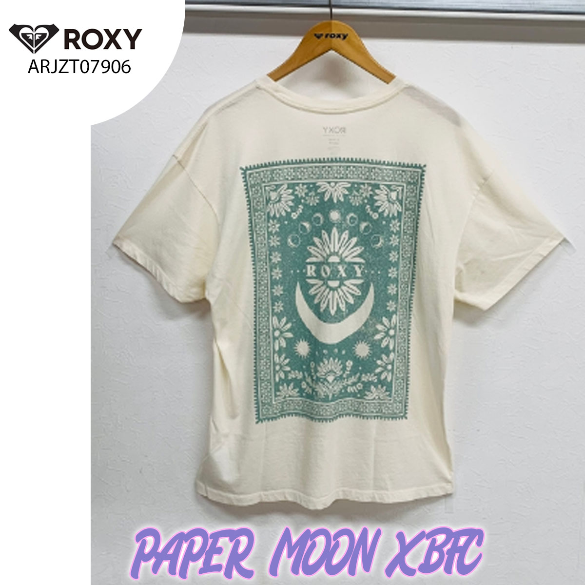 【楽天市場】24 ROXY ロキシー Tシャツ PAPER MOON XBFC 半袖 かわいい ビーチ サーフィン マリンスポーツ レディース ...