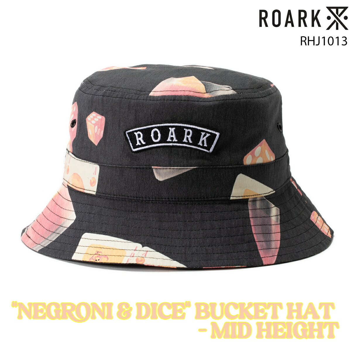 【楽天市場】24 ROARK ロアーク キャップ "NEGRONI & DICE" BUCKET HAT - MID HEIGHT 帽子 接触 ...