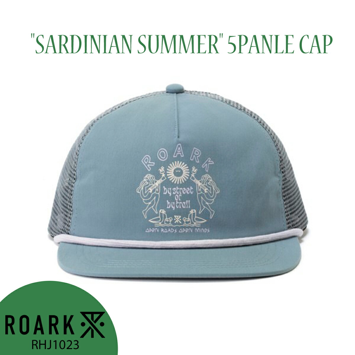 【楽天市場】24 ROARK ロアーク キャップ "SARDINIAN SUMMER" 5PANLE CAP -MID HEIGHT 帽子 ...