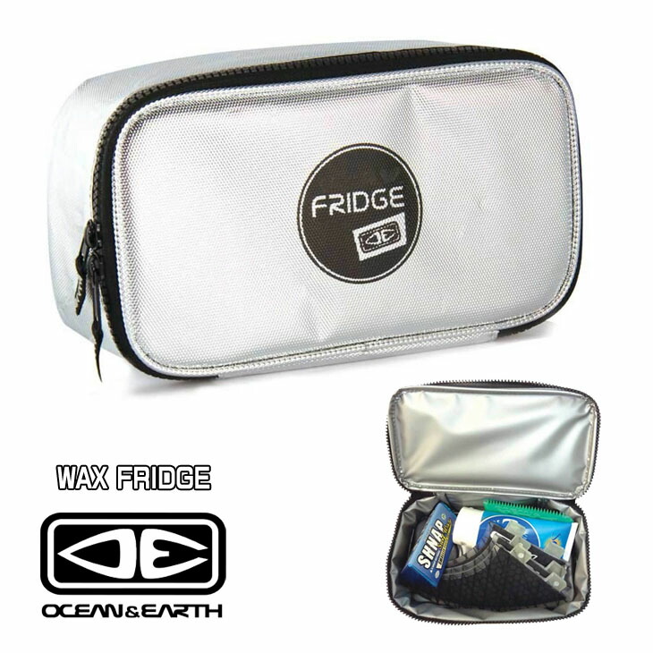 【楽天市場】OCEAN&EARTH オーシャンアンドアース ワックスフリッジ ワックス ケース ポーチ 小物入れ WAX FRIDGE サーフ ...