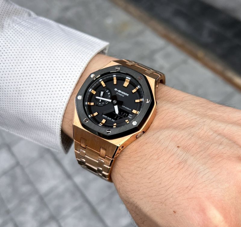 【楽天市場】G-SHOCK GA-2100SKE-1A カスタム ステンレスケース 保証付き：STRAP 24