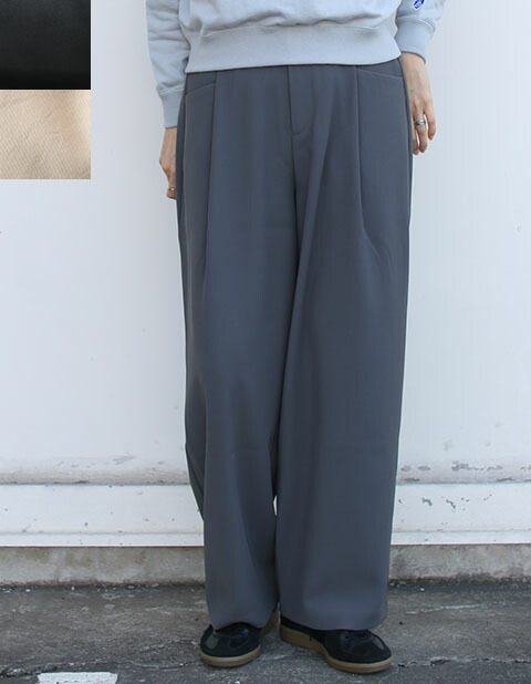 【楽天市場】【2026SS】【即納】Gymphlex（ジムフレックス）タック ワイドイージーパンツ TUCK EASY PANTS（#GY ...
