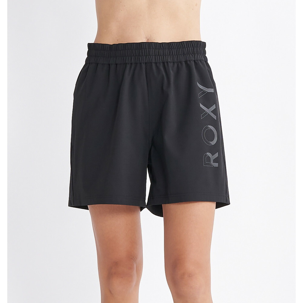 【楽天市場】アウトレット ROXY ロキシー ストレッチ 速乾 UVカット ショーツ MY 1ST ROXY SHORTS BLACK ...