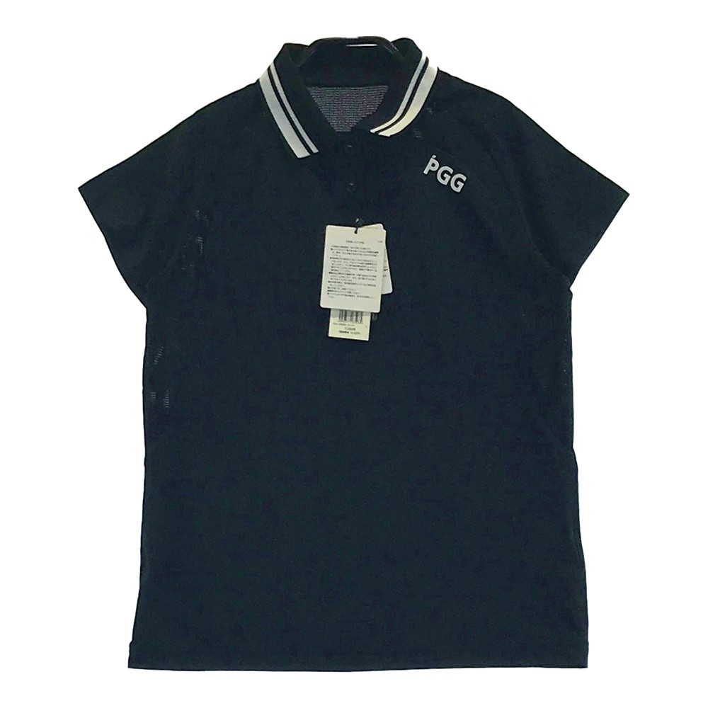 【楽天市場】PGG PEARLY GATES パーリーゲイツ 半袖 メッシュポロシャツ ネイビー系 0 【中古】ゴルフウェア レディース：中古 ...