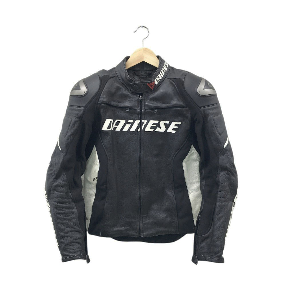 【楽天市場】DAINESE ダイネーゼ RACING D1 1533697 レザー レーシング ジャケット ブラック系 44 【中古】バイク ...