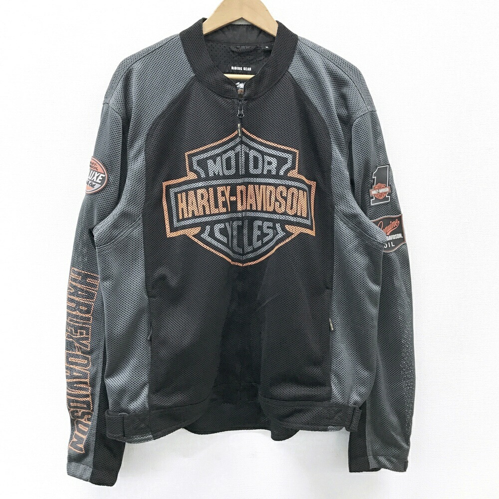 【楽天市場】HARLEY DAVIDSON ハーレーダビッドソン 98233-13VM BAR&SHIELD LOGO メッシュジャケット ...