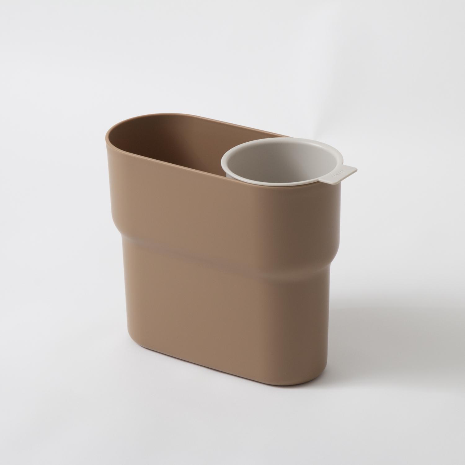 【楽天市場】ideaco/分別ゴミ箱 niko ソイル/サンドホワイト：STYLE STORE version.R