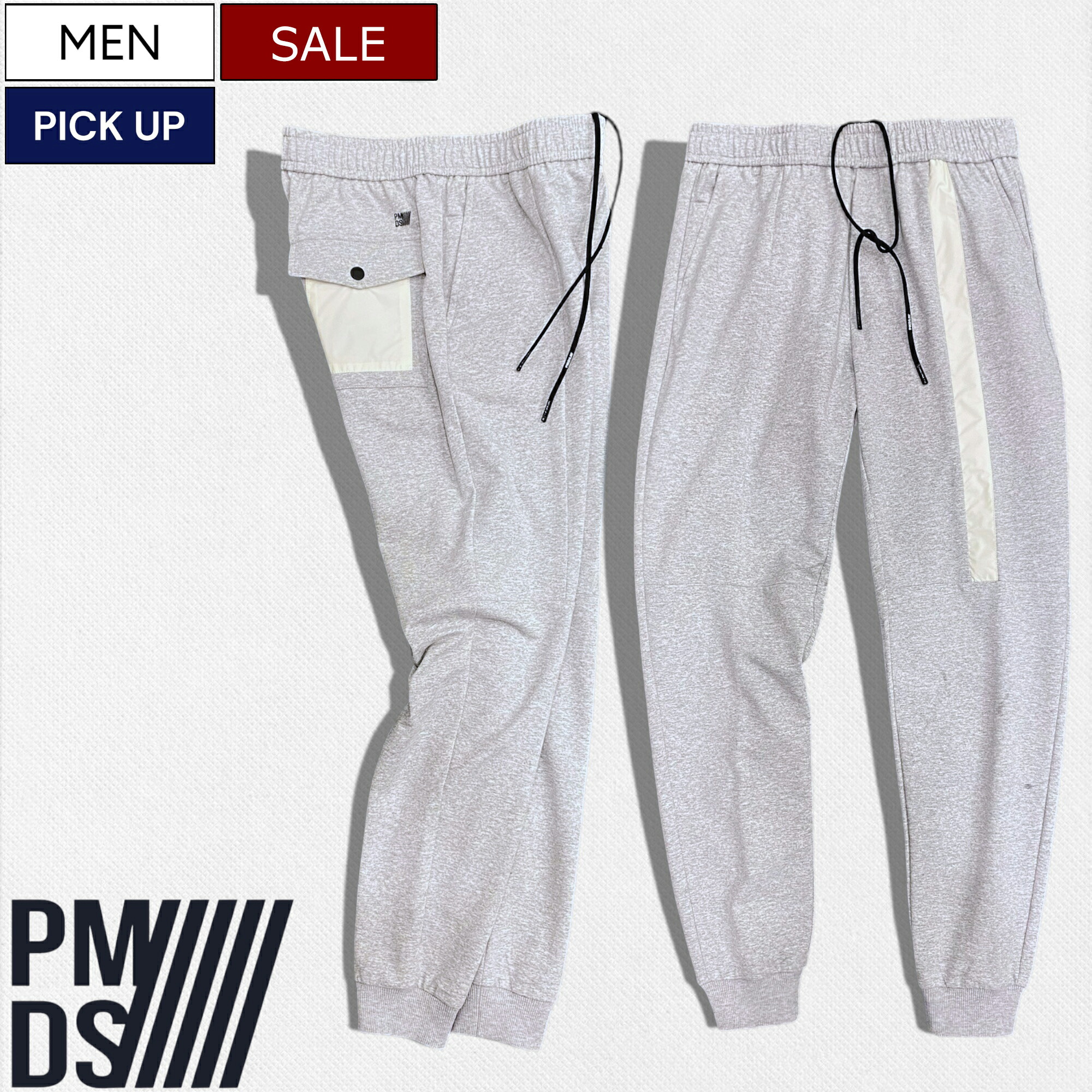 【楽天市場】【定価39,600円(税込)】PREMIUM MOOD DENIM SUPERIOR -PMDS- ピーエムディーエス 素材使いで拘りを演出♪楽チンな履き心地＆美しいシルエット ...