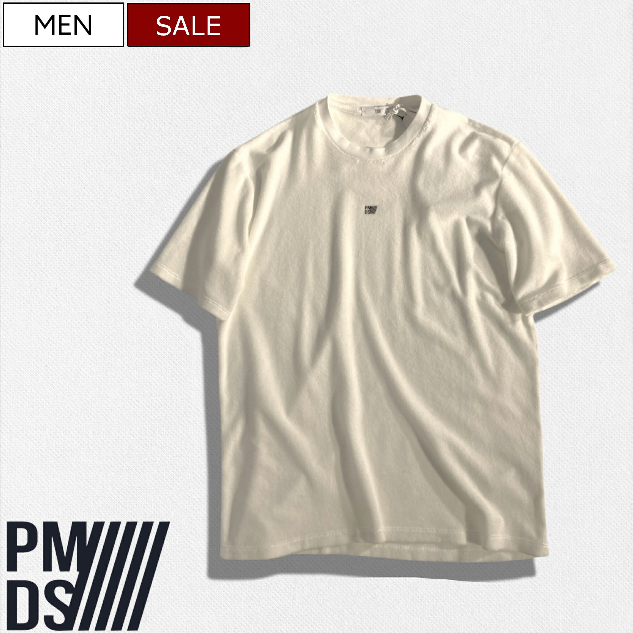 【楽天市場】【定価24,200円(税込)】PREMIUM MOOD DENIM SUPERIOR -PMDS- ピーエムディーエス 柔らかな肌触りがクセになる パイル地 クルーネックTシャツ ...