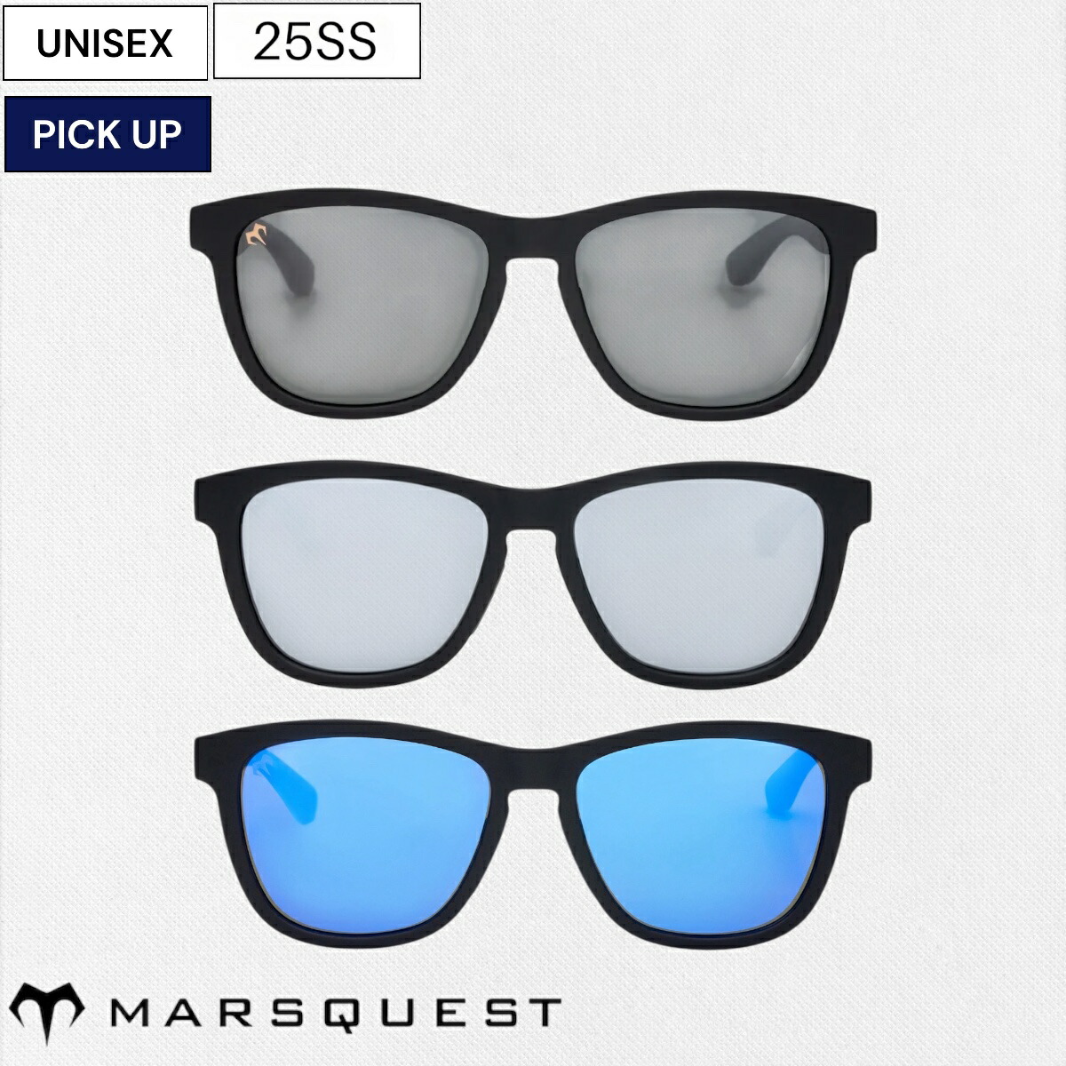 【楽天市場】【定価4,950円(税込)】MARSQUEST -マーズクエスト- 落下を防ぐデザインと弾性抜群の耳掛！Momentum Plus シリーズ！偏光サングラス 偏光ウェリントン型 ...