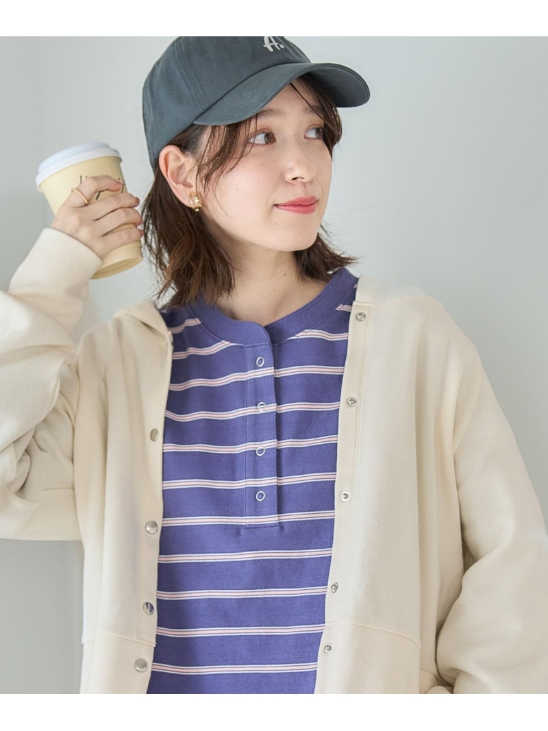 【楽天市場】【SALE／70%OFF】【ONKUL掲載商品】ヘンリーネックマルチボーダープルオーバー studio CLIP スタディオクリップ トップス カットソー・Tシャツ ネイビー ...