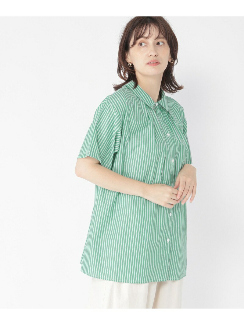 【楽天市場】【SALE／60%OFF】(W)PT-WFストライプSHTU studio CLIP スタディオクリップ トップス シャツ ...