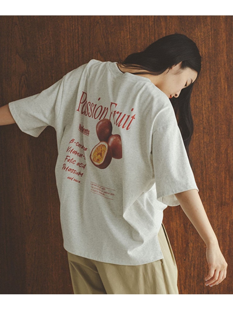 【楽天市場】【daily CLIP】フルーツプリントTシャツ daily CLIP スタディオクリップ トップス カットソー・Tシャツ グリーン【送料無料】[Rakuten Fashion ...