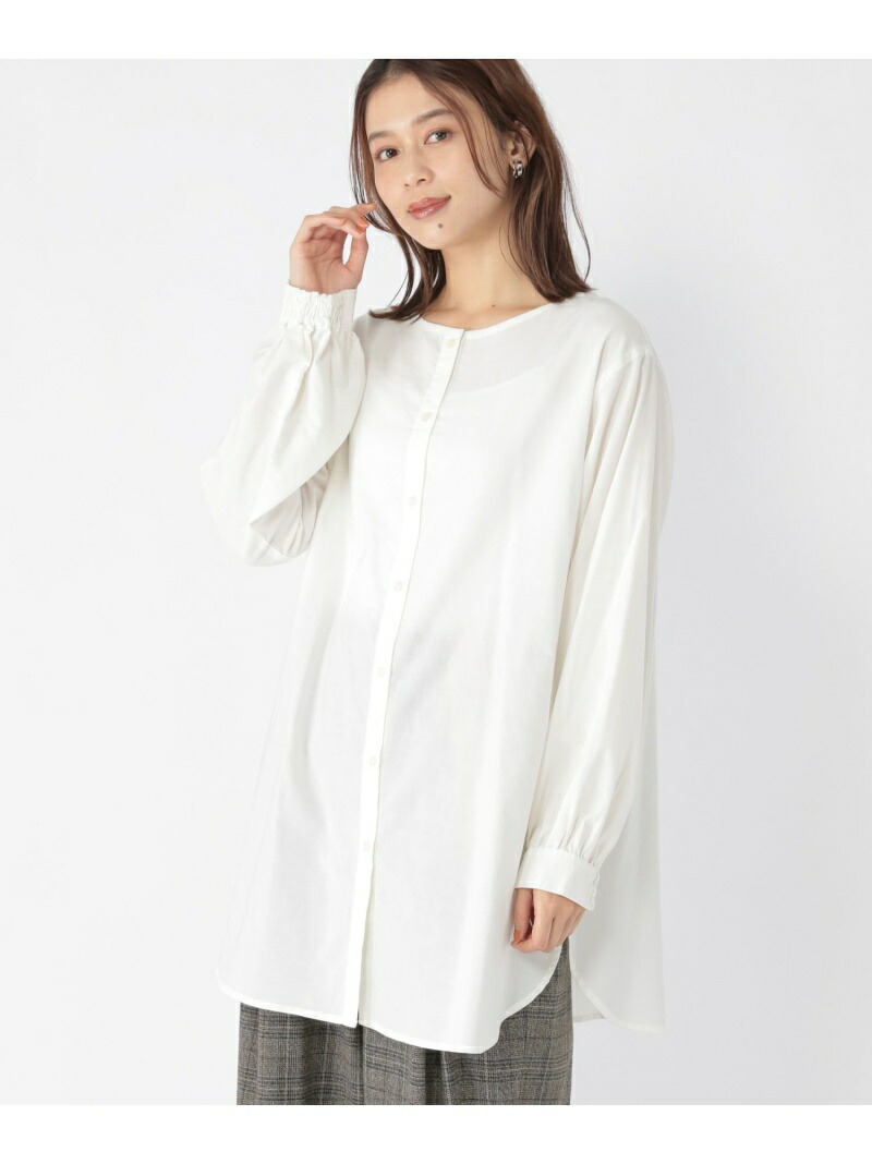 【楽天市場】【SALE／50%OFF】(W)アソートノーカラーSHTU studio CLIP スタディオクリップ トップス シャツ・ブラウス ...