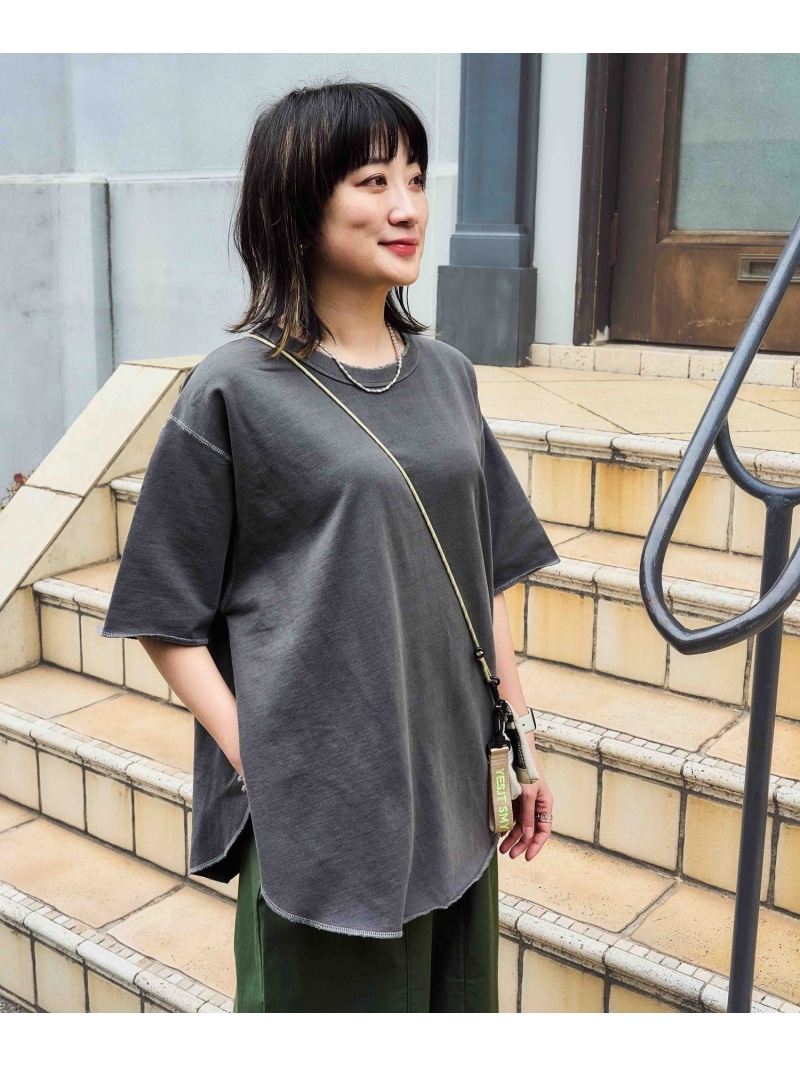 【楽天市場】【SALE／50%OFF】【CLIP BY STAFF/haru.企画】ダメージポンチョTシャツ studio CLIP スタディオクリップ トップス カットソー・Tシャツ ブルー ...