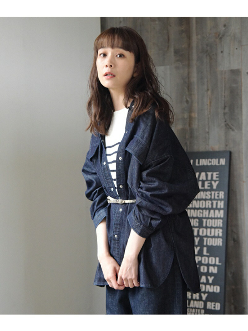 【楽天市場】【SALE／50%OFF】BIGデニムSHJK studio CLIP スタディオクリップ ジャケット・アウター デニムジャケット ...