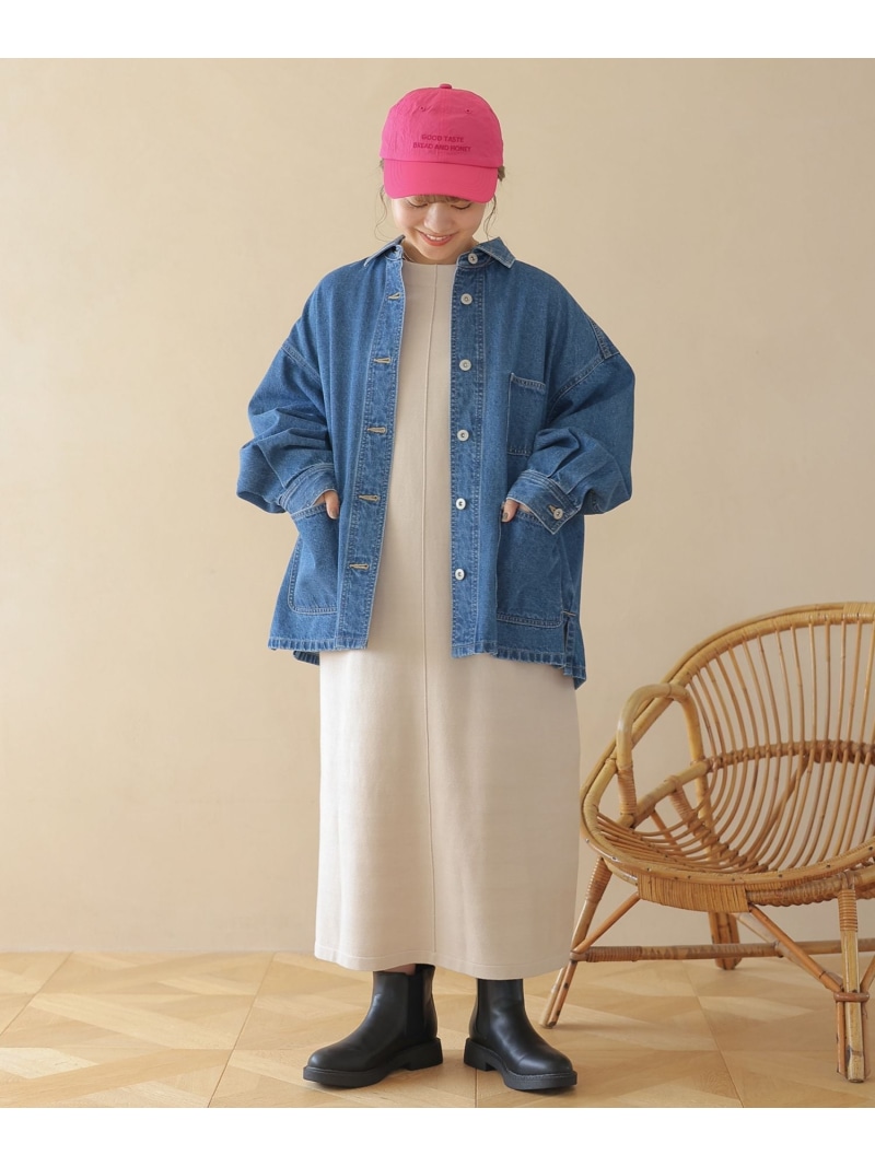 【楽天市場】【my fit CLIP/低身長スタッフ企画】3シーズン12ゲージモックネックワンピース studio CLIP スタディオ ...